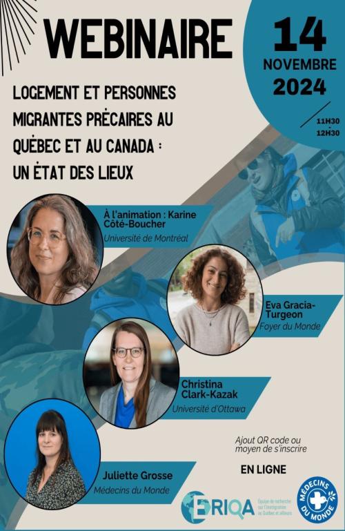 Webinaire ÉRIQA - Médecins du Monde | SecteurÉtablissement