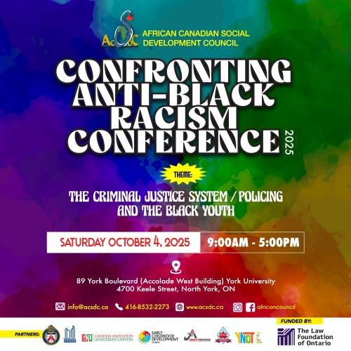 Confronting Anti-Black Racism Conference | SettlementAtWork